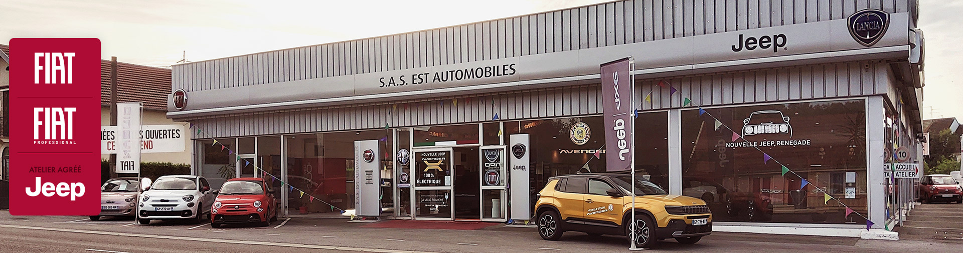 Est Automobile Colin - Garage , concession : Fiat Alfa-Roméo et Jeep ...